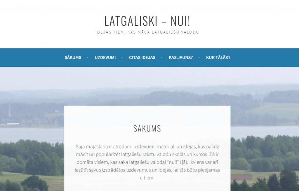 Internetā jauns resurss latgalīšu volūdys vuiceišonai – Volūda